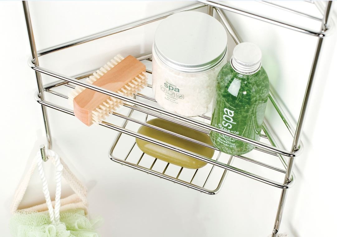 Corner Shower Organiser Double – Steelcraft